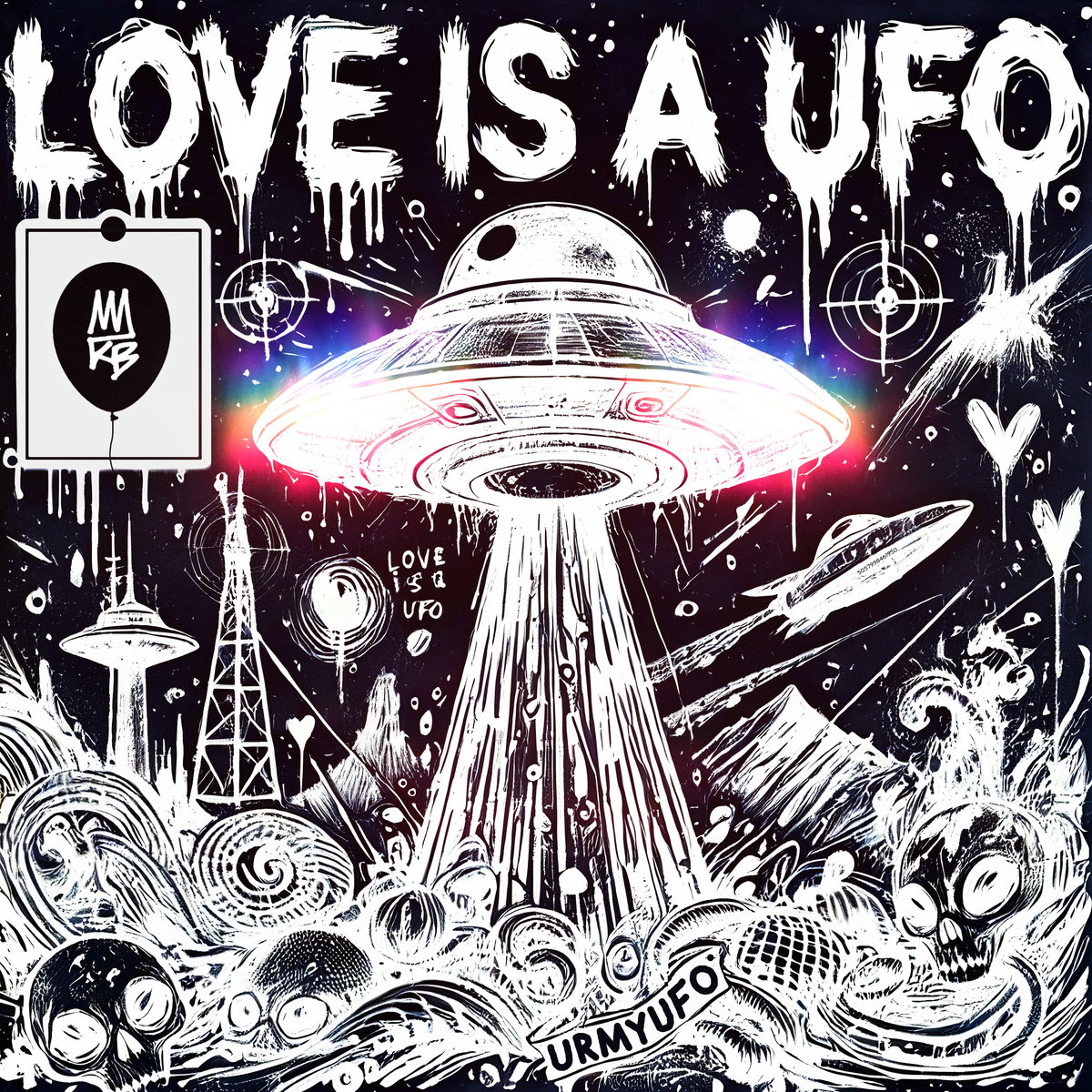 LOVE IS A UFO | Kingbastard & Myheadisaballoon | Kingbastard