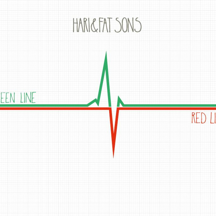 Green line - red line | Hari & Fat sons