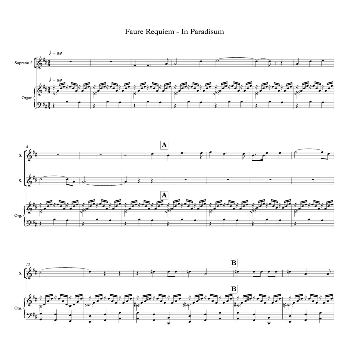 Introit and Kyrie - Soprano 2 | Choral Music Practice Files