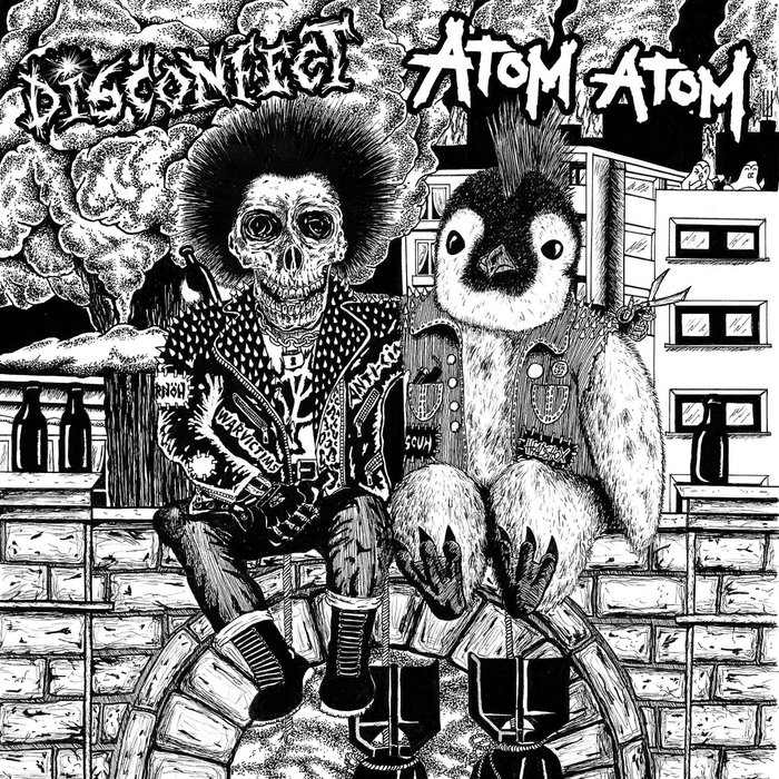 BA 051: Atom Atom / Disconfect - Split | Bomb-All Records