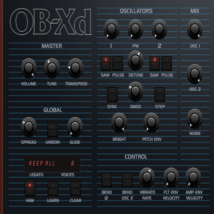 OBXD Factory Presets | Synthetic Illusion | Music Samples