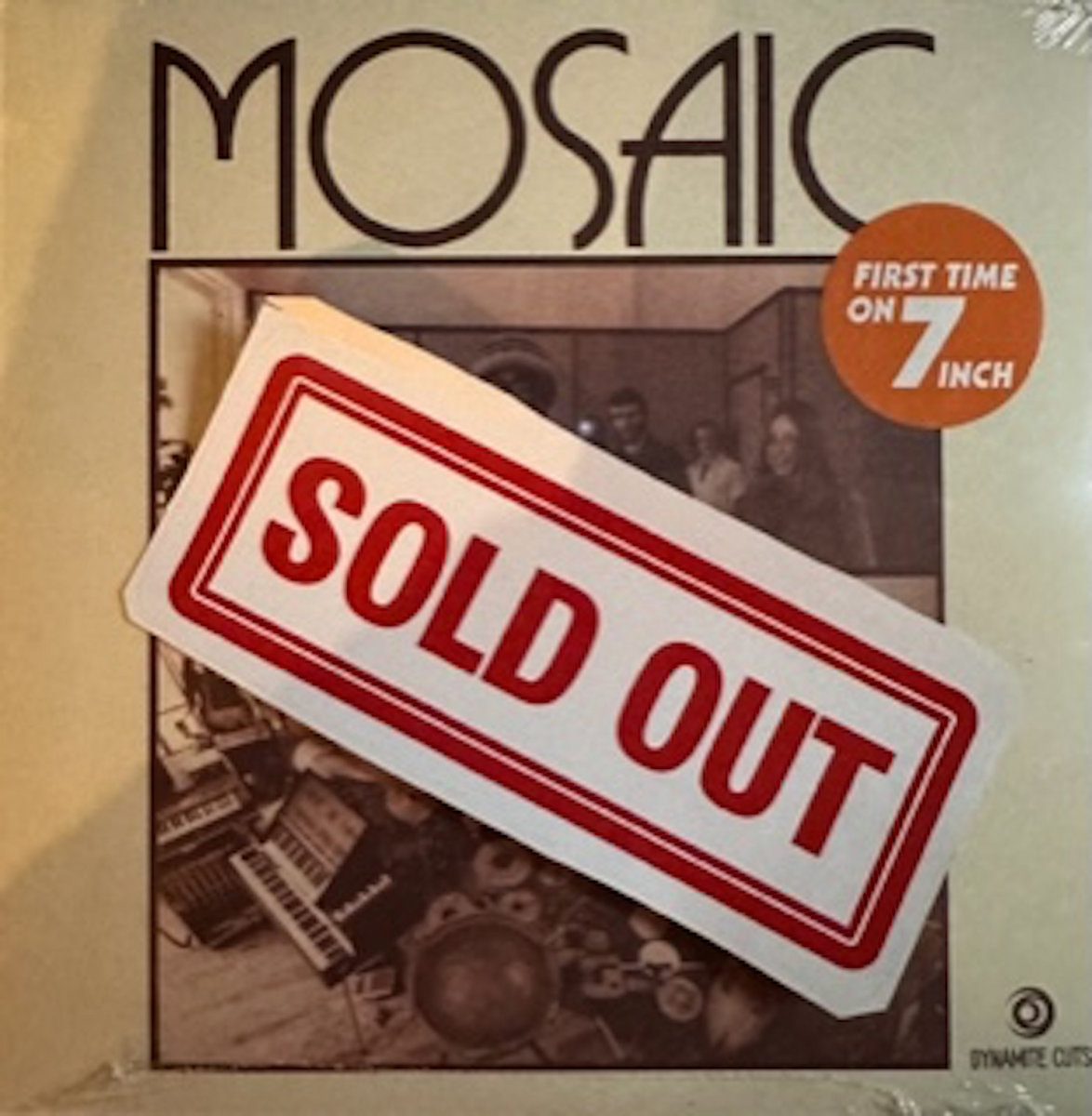 MOSAIC - Present tense / I'm Just A Primitive Bebop Caveman 7"(NO ...