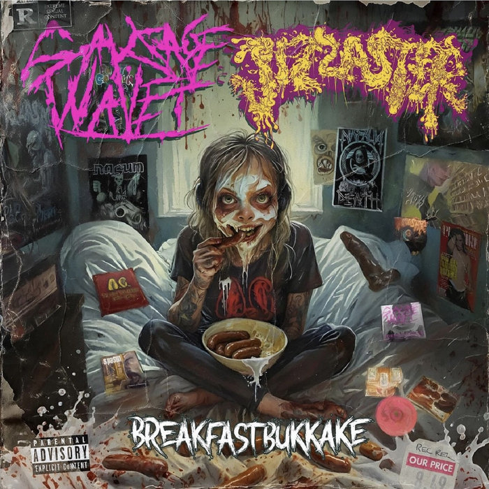 Breakfast Bukkake | Jizzaster / Sausage Wallet | Disturbed Mind Records