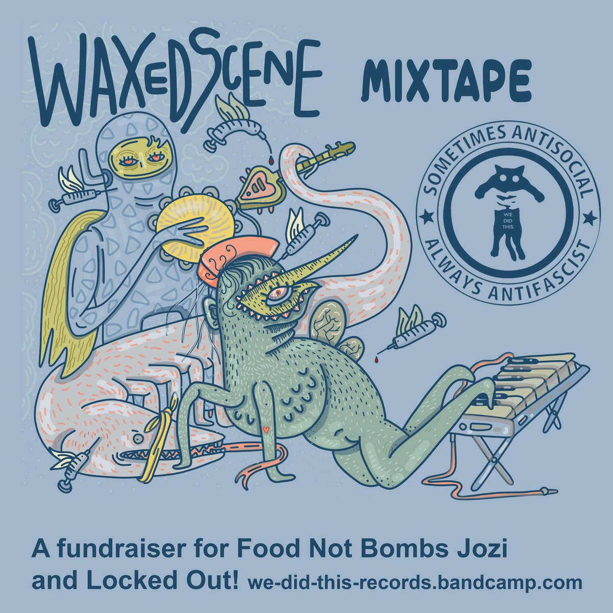 JHB Food Relief Fundraiser | Waxed Scene Mixtape | We Did This Records