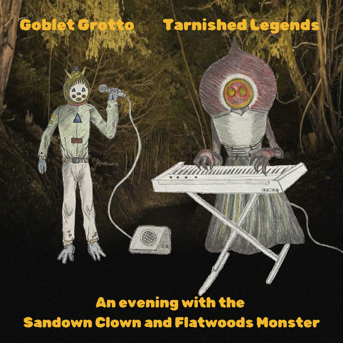 An evening with the Sandown Clown and Flatwoods Monster | Goblet Grotto