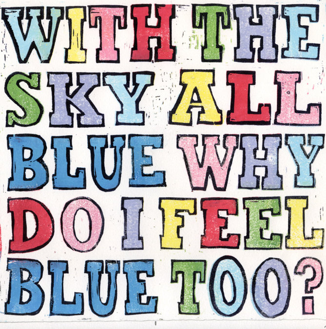 With The Sky All Blue | Dave Smallen