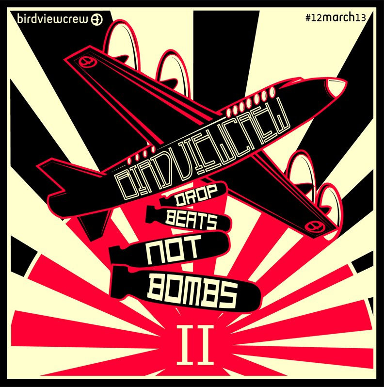 Drop Bass Not Bombs Wallpaper