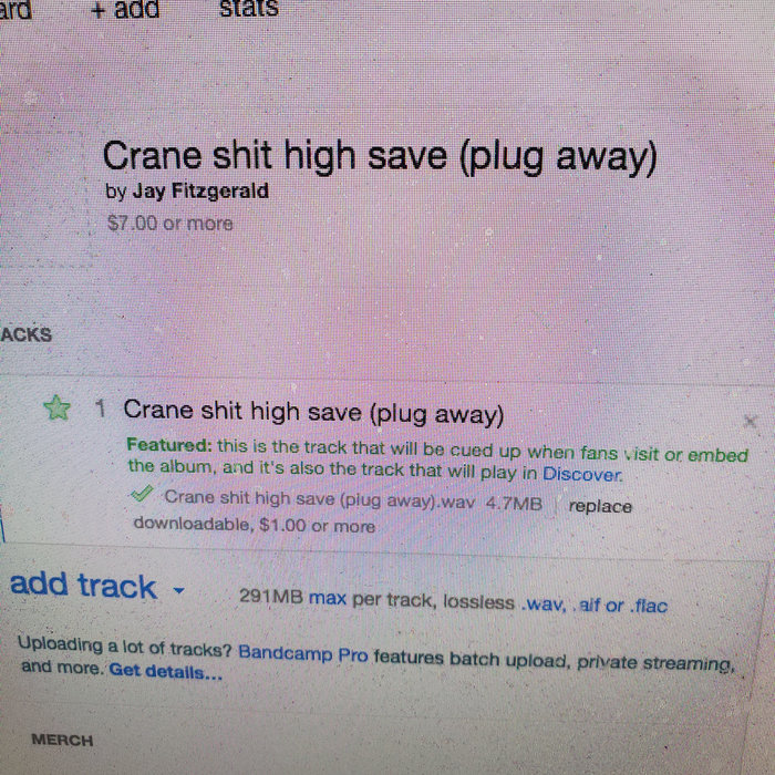 Crane shit high save (plug away) | Jay Fitzgerald