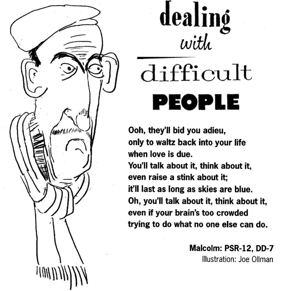 Cartoon Images Of Difficult Person