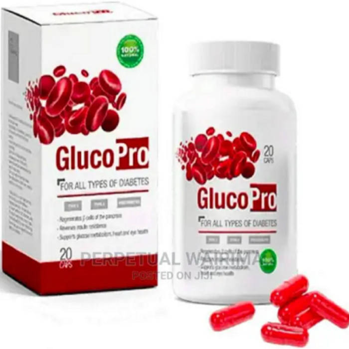GlucoPRO Capsules: Manage Your Blood Sugar Naturally Diabetes with ...