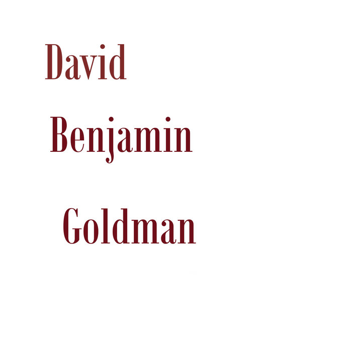 David Benjamin Goldman | David Benjamin Goldman