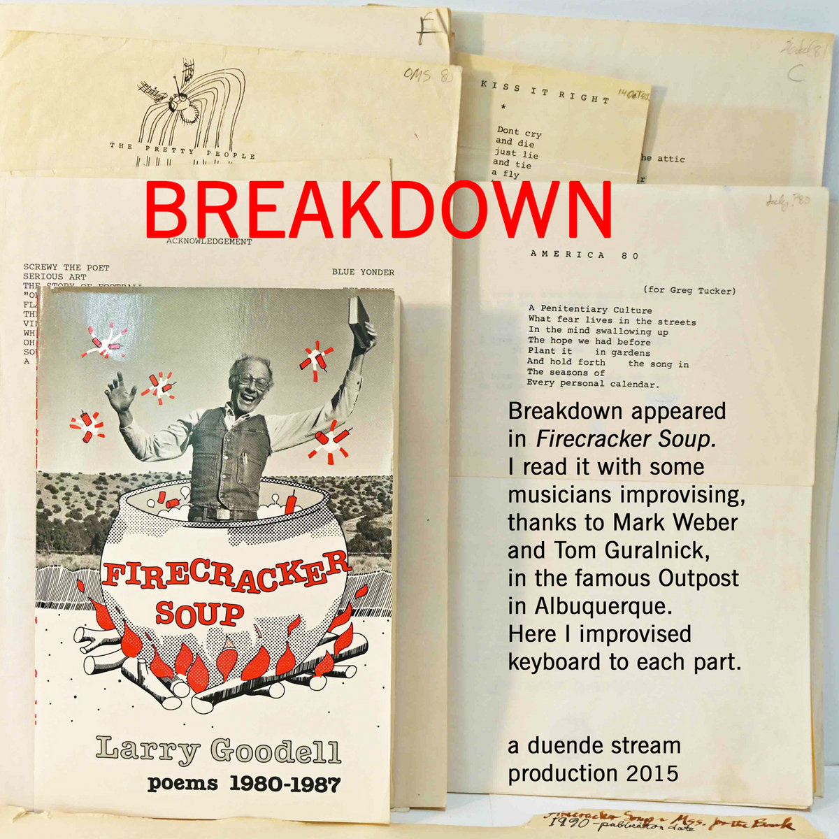 BREAKDOWN - a poem series with MUSIC - 12 short parts - premiered with ...