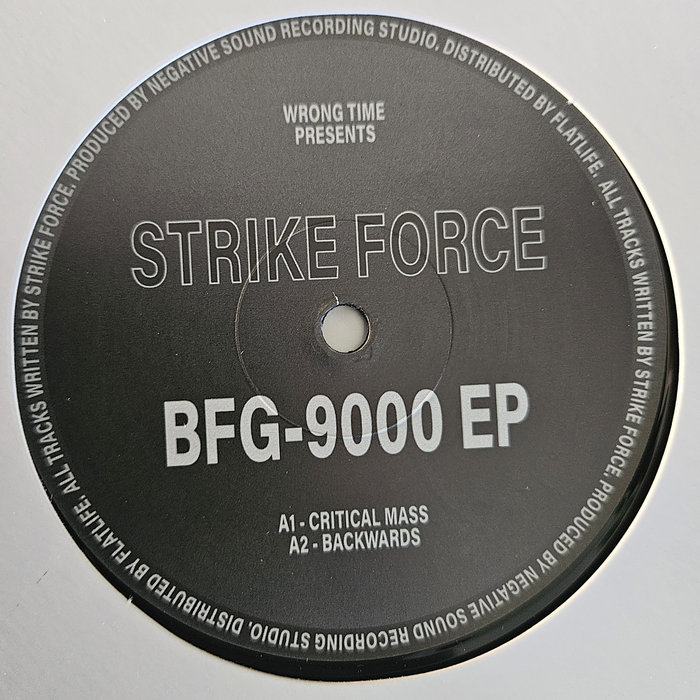 BFG-9000 EP (Acid Techo) | Strike Force | Flatlife Records Labelgroup