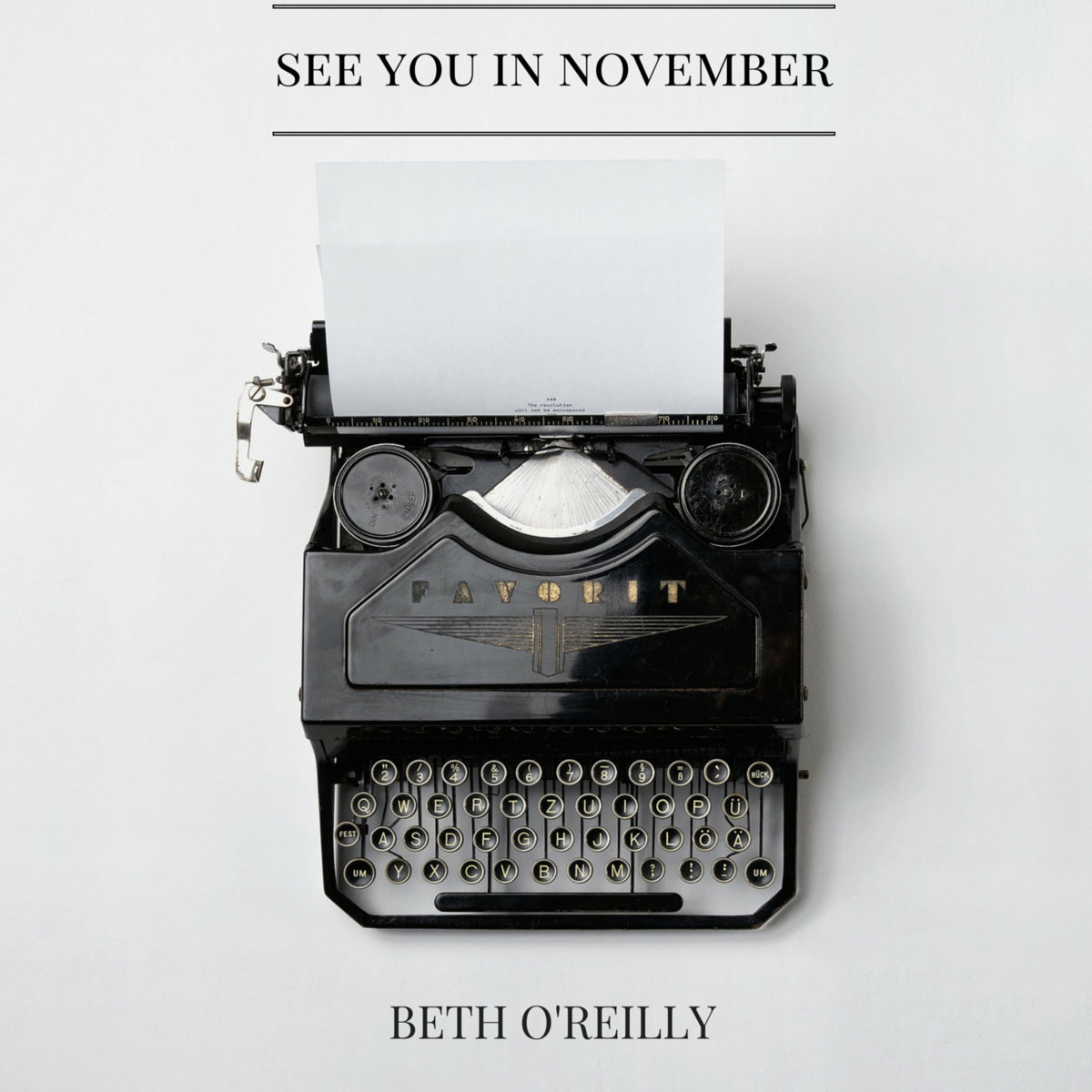 See You In November EP | Beth O'Reilly