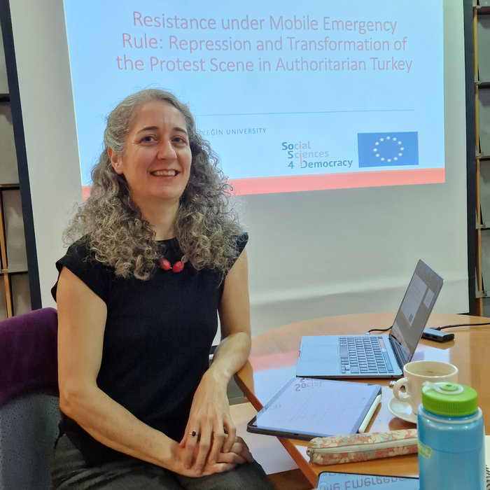 Interview with Deniz Erkmen - SoS4democracy project team member | Inštitut za kriminologijo