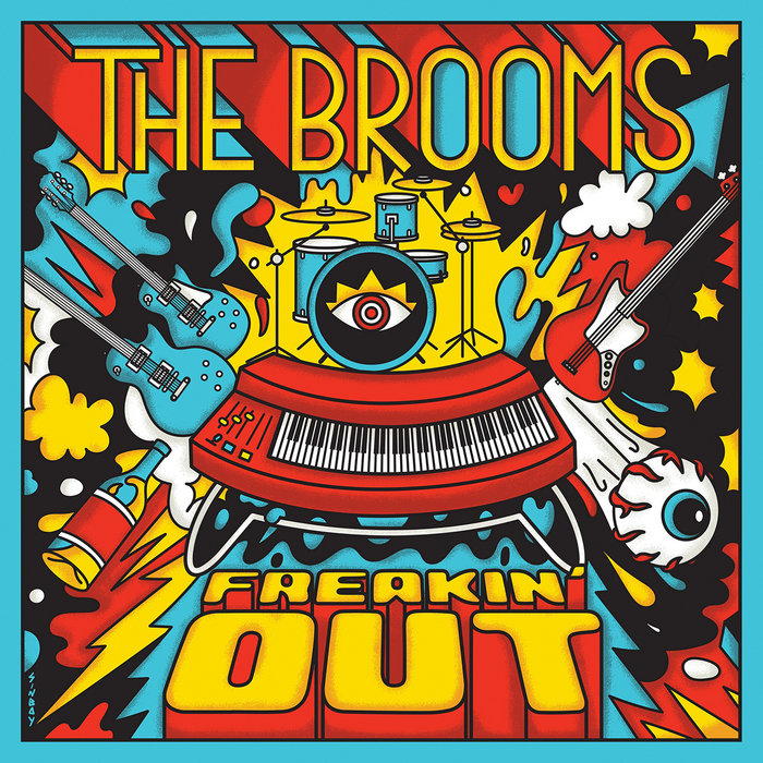 Freakin' Out LP | The Brooms | Chaputa! Records