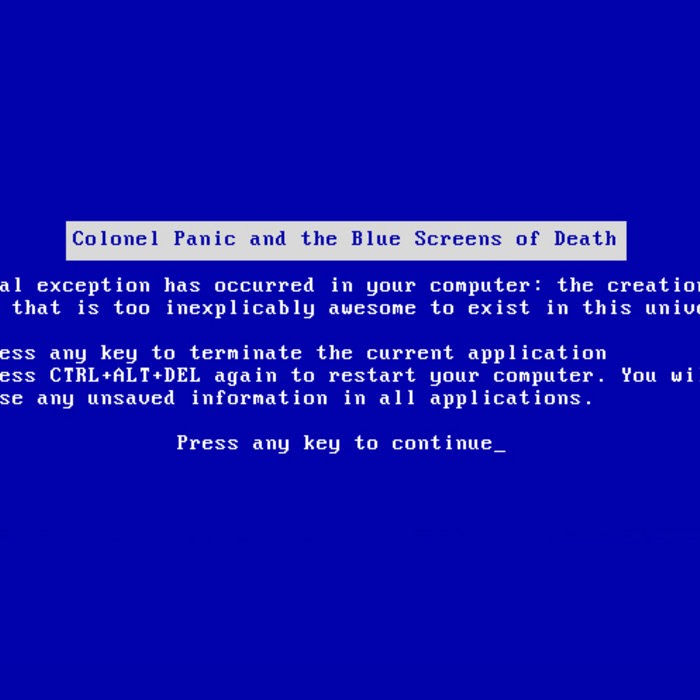 Sonoluminescence | Colonel Panic and the Blue Screens of Death