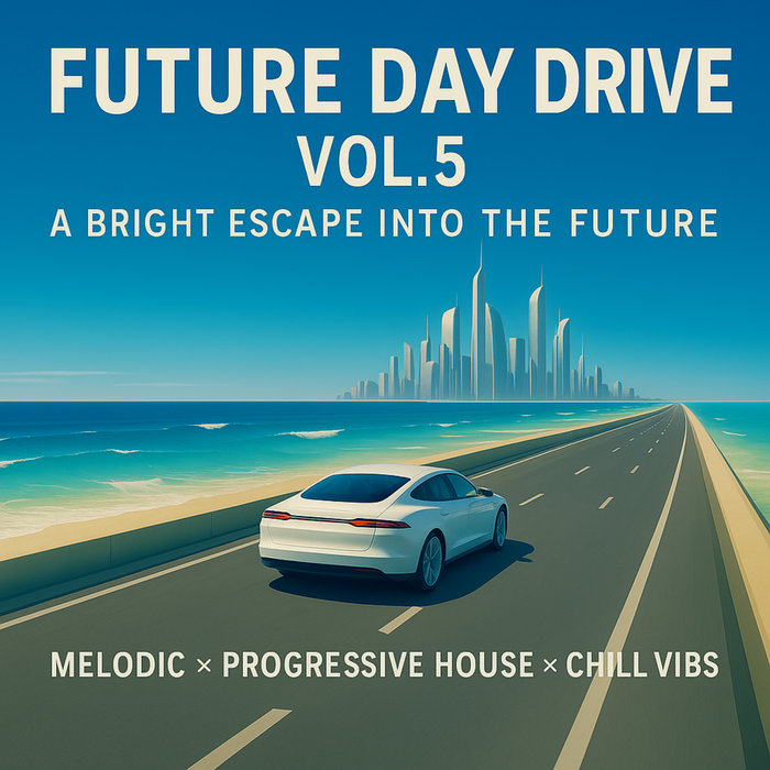 Future Day Drive Vol.5 – A Bright Escape into the Future | AI Chill Drive | AI CHILL DRIVE