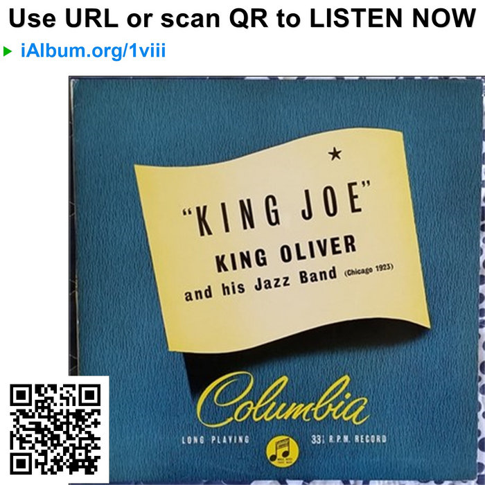 King Joe | King Oliver And His Jazz Band | King Oliver's Jazz Band