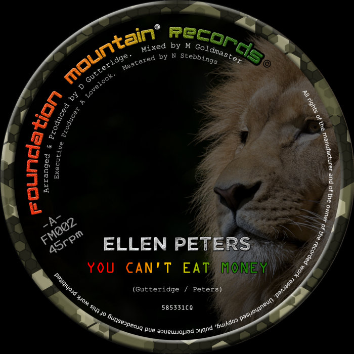 Ellen Peters - You Can't Eat Money - FM002 - 7'' Only - No Digital ...