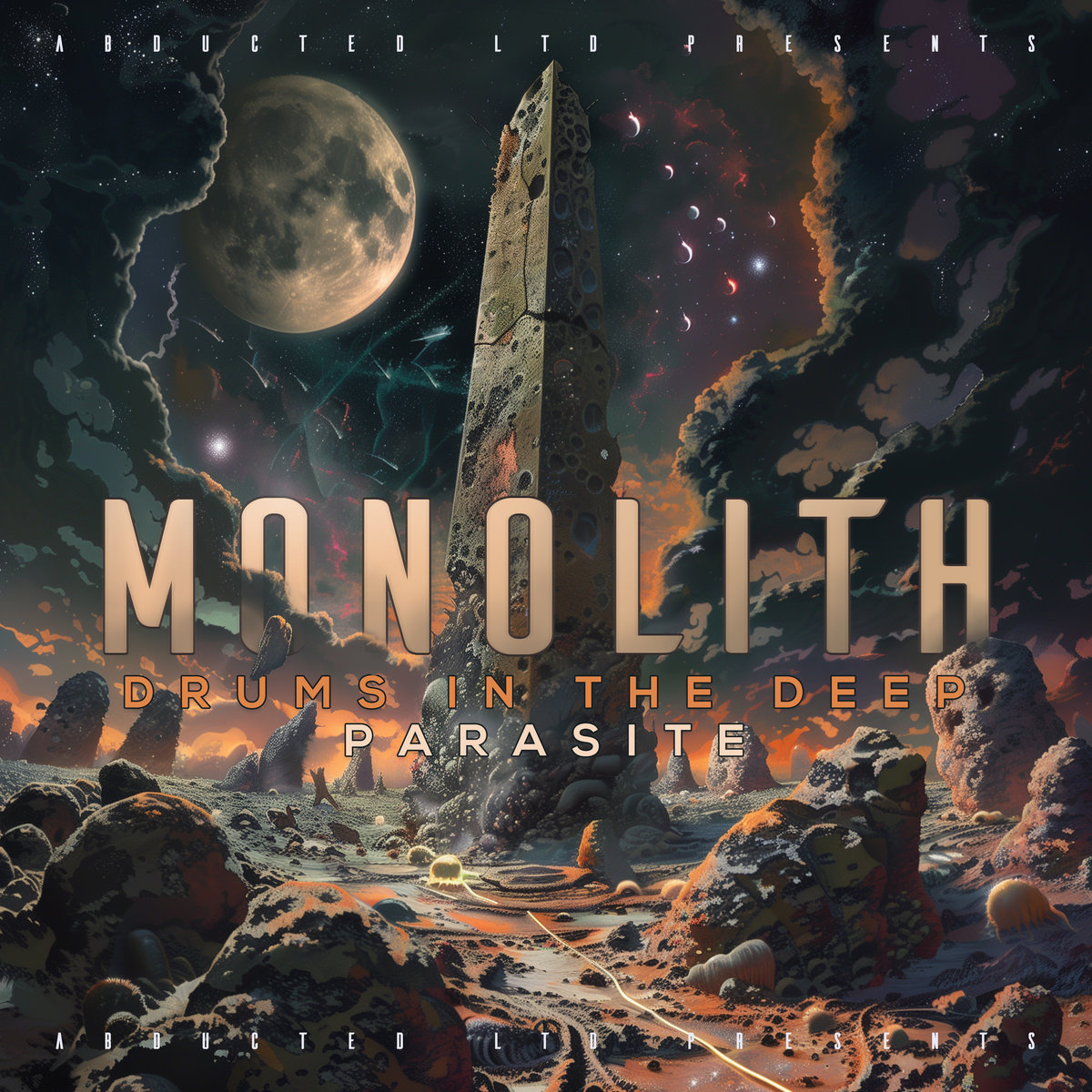 Monolith - Drums in the Deep / Parasite | Monolith | Abducted Records ...