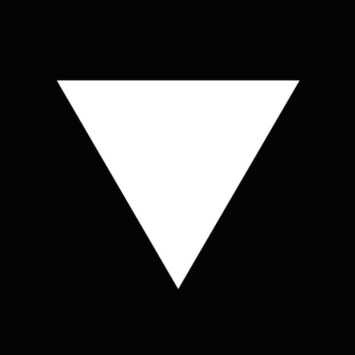 Black Down Triangle