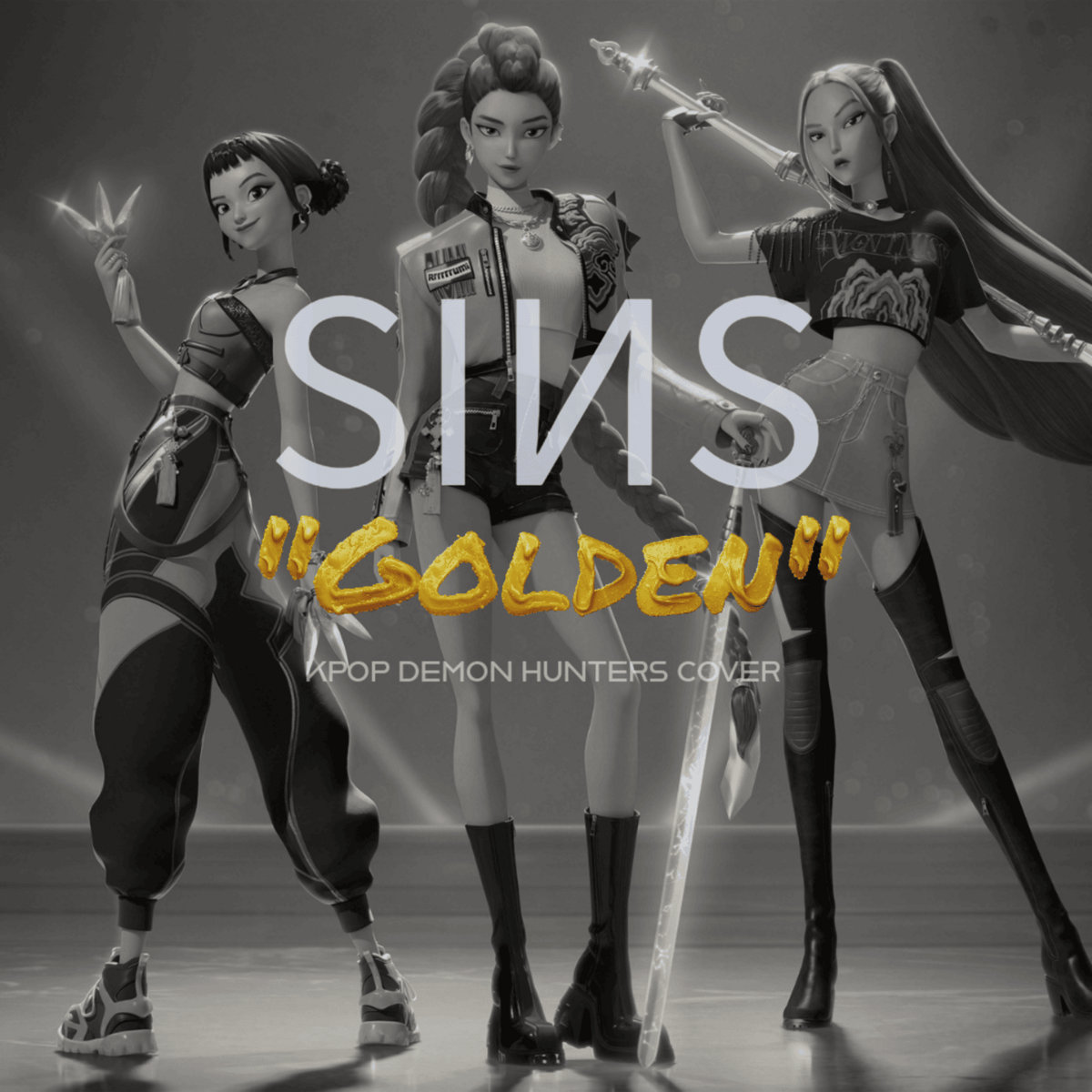 Golden - Huntrix (Rock Cover) | Kpop Demon Hunters | SINS