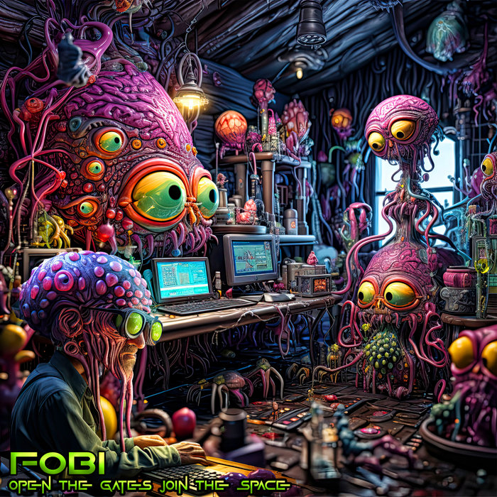 Fobi - Open The Gates Join The Space ( Green Wizards Records ) 2024 | Fobi