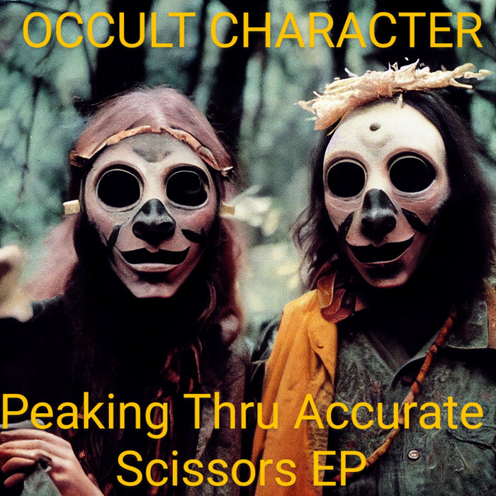 Peaking Thru Accurate Scissors | Occult Character