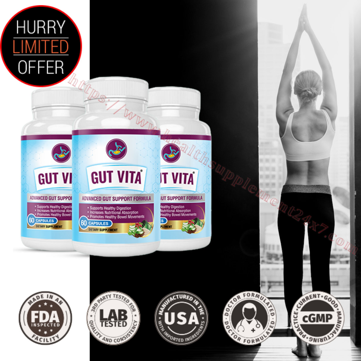 Gut Vita {Probiotic Formula} Proven To Support And Detoxify Digestive ...