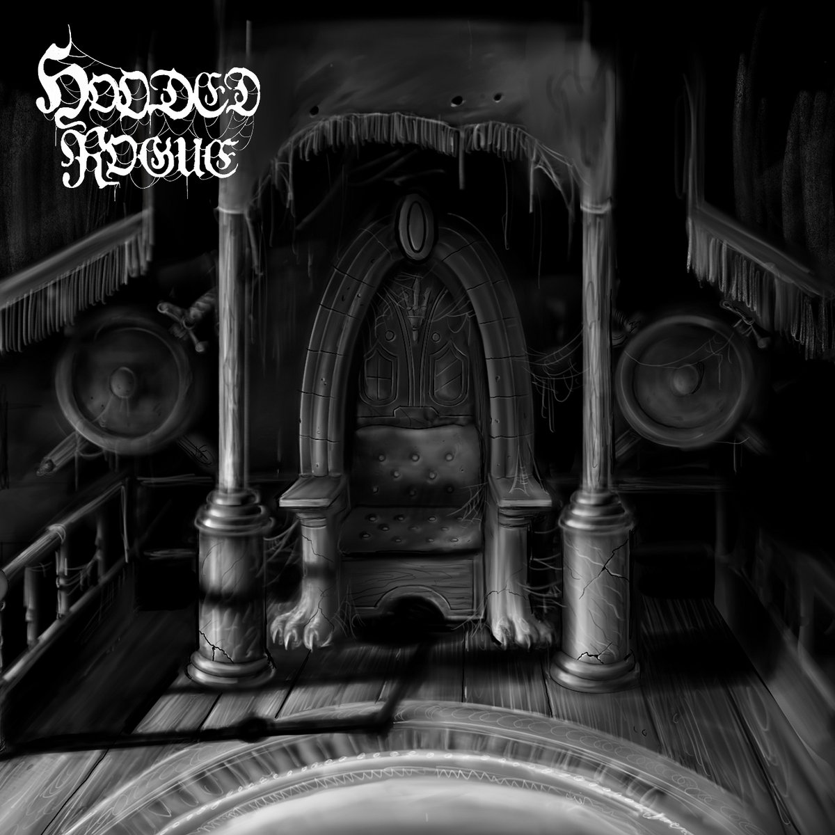 A Desolate Throne Room and The Whispering Moon | Hooded Rogue