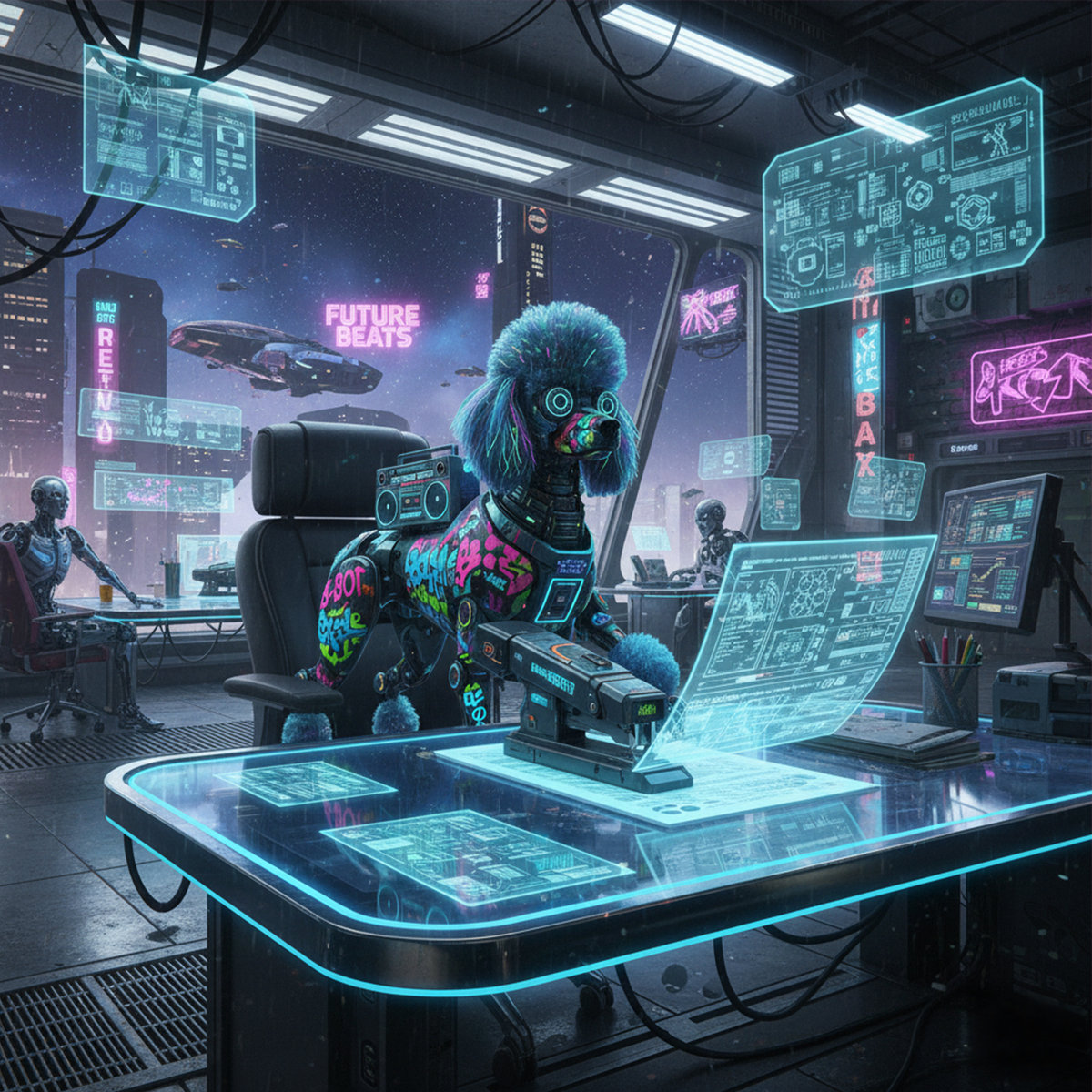 Neo Boom Bap Office | Neo Boom Bap City