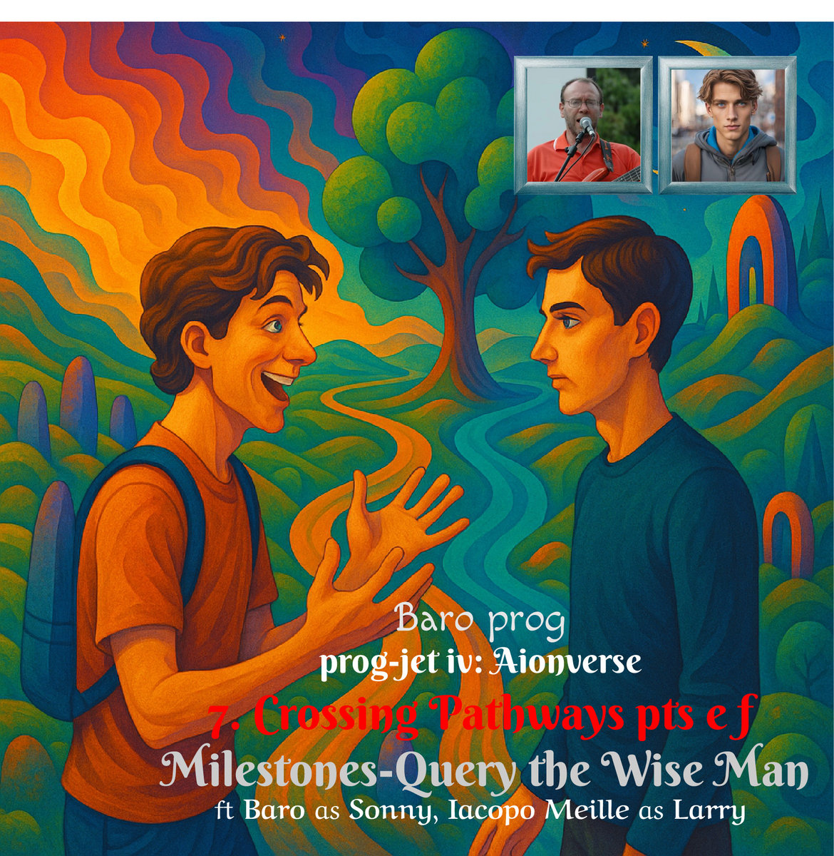 Crossing Pathways pts e f-Milestones-Query the Wise Man | Baro prog