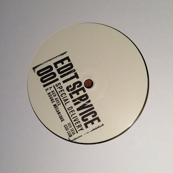 Edit Service Special Delivery Vol. 1 (A Side Only) | Edit Service