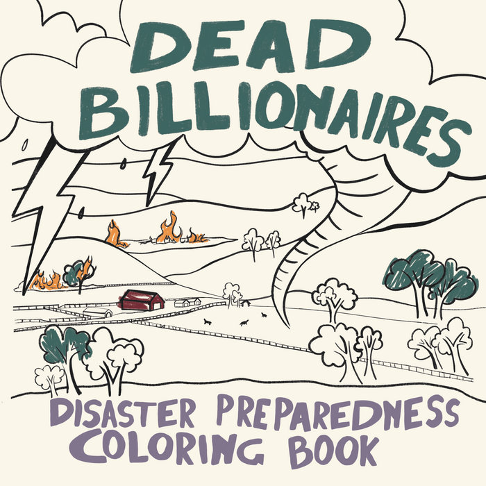 Disaster Preparedness Coloring Book | Dead Billionaires