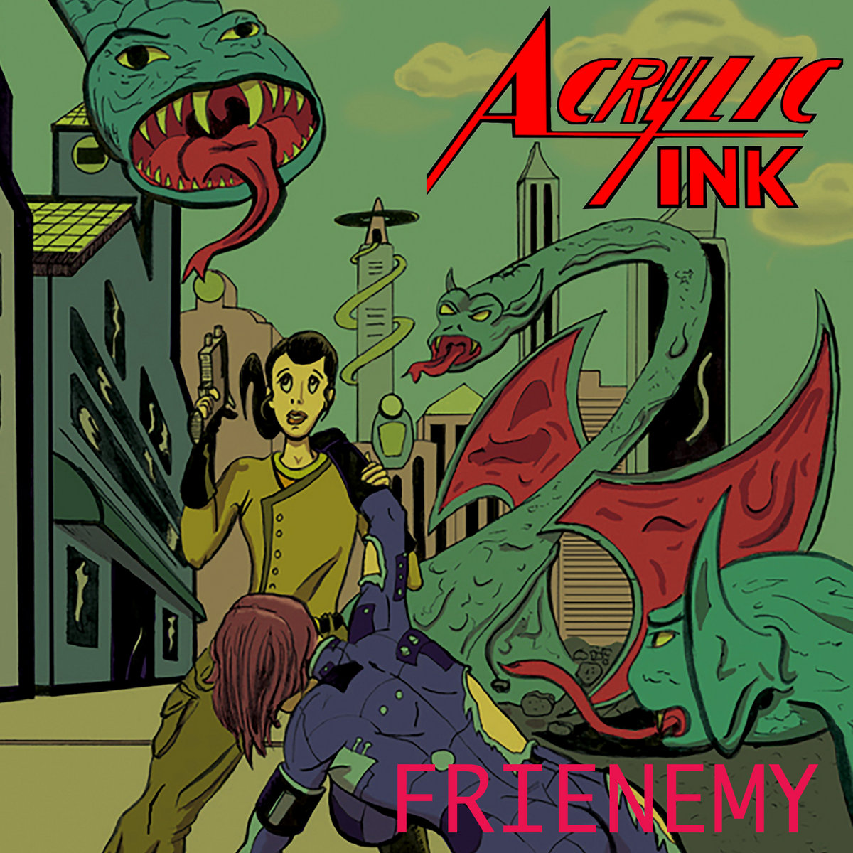 Frienemy | Acrylic Ink