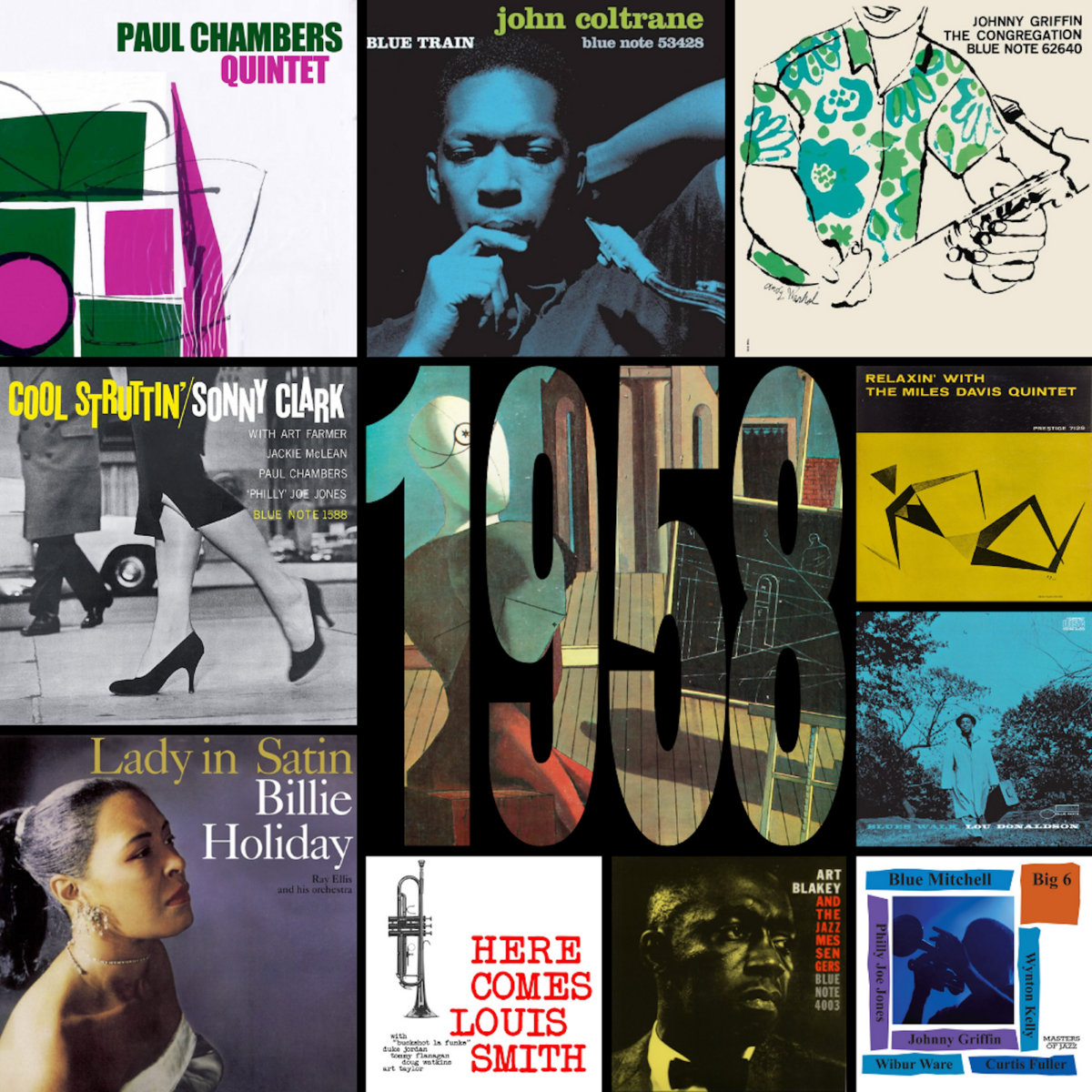 1958 - A Year in Jazz | Various | Moochin' About