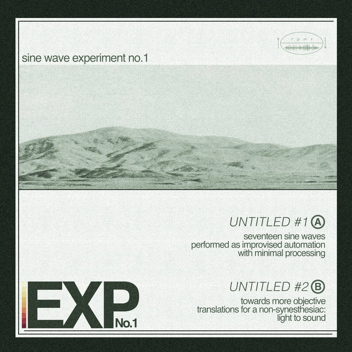 Sine Wave EXP No. 1 | rgms