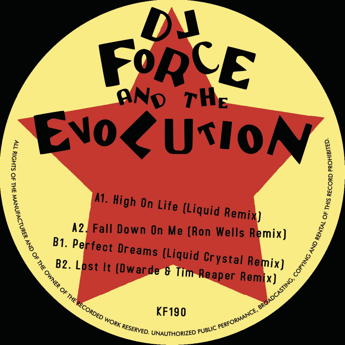 KF190SE - Remixes EP (Special Edition) | DJ Force & The Evolution ...