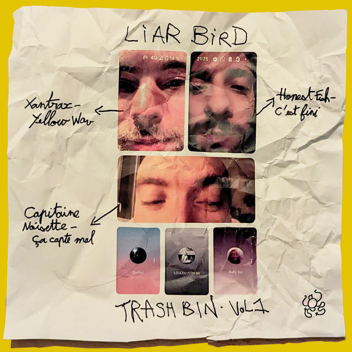 TRASH BIN Vol. 1 | LIAR BIRD, Honest Fish, Xantrax, Capitaine Noisette ...