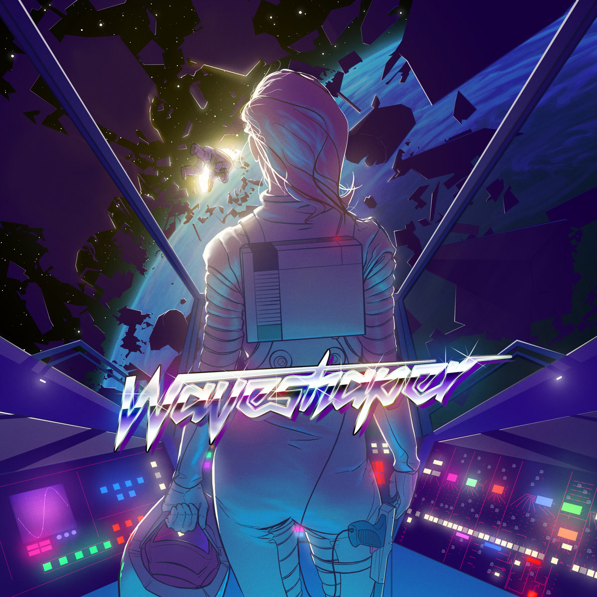 Waveshaper Poster : outrun