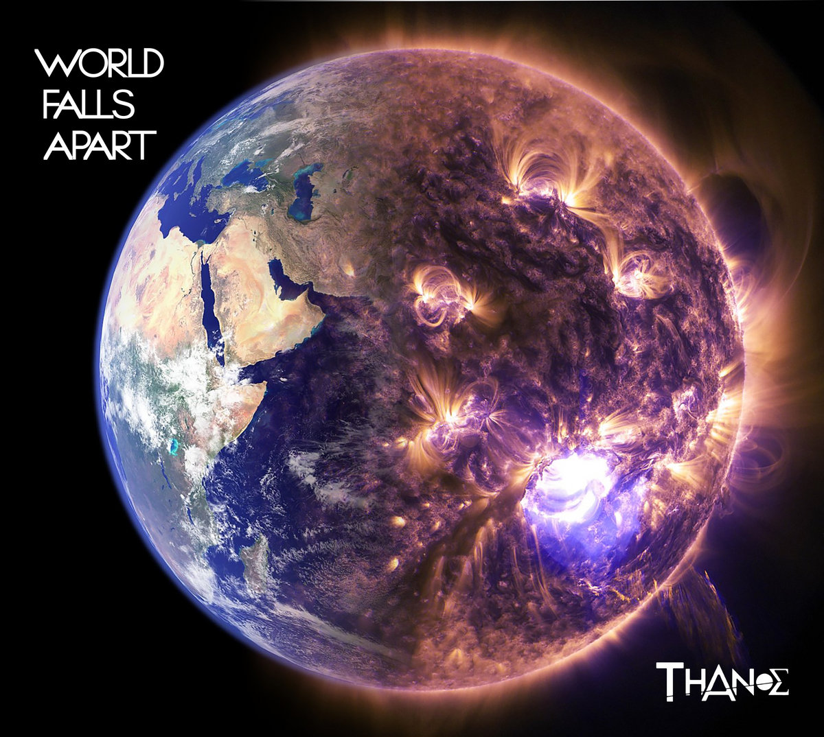 World falls apart | THANOS