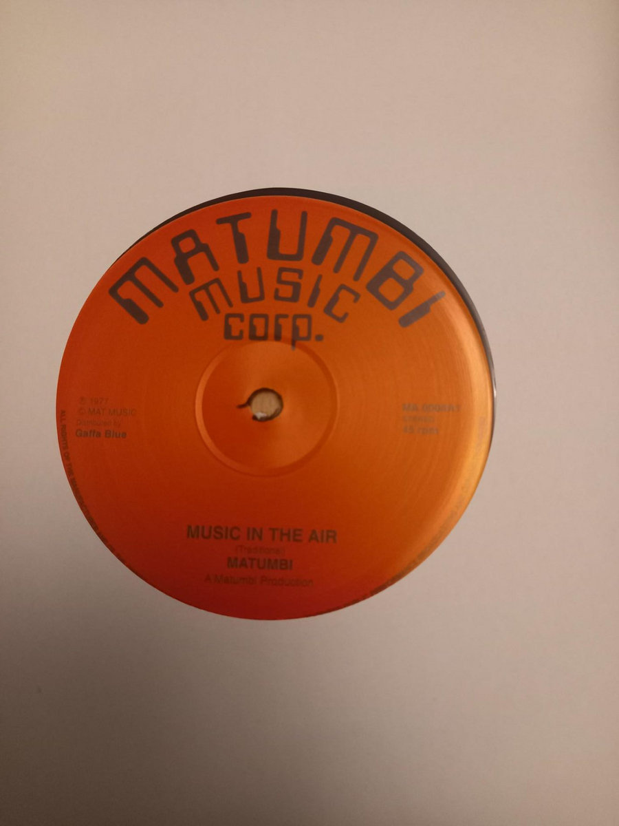 Music in the air/Guide us- Matumbi 12in Reissue Vinyl Only | Gaffablue