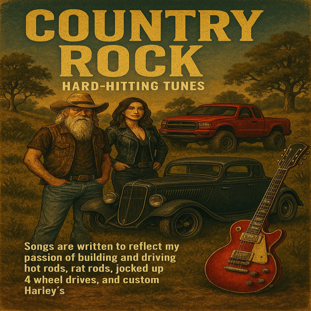 Hard Hitting Country Rock | Country Rock Machine Goldmine