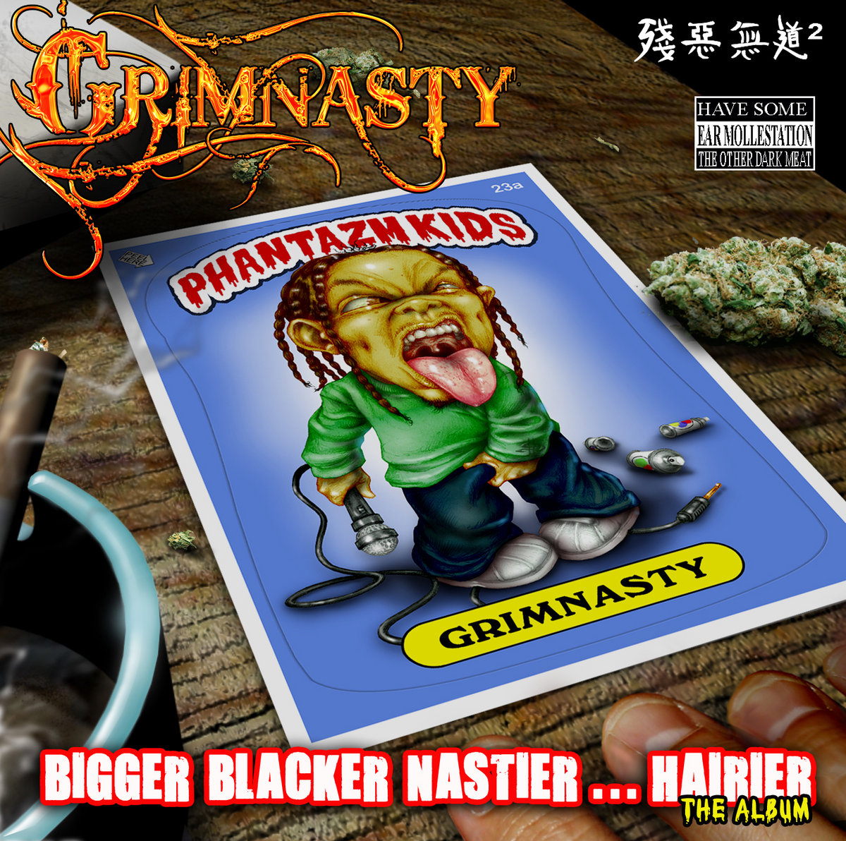 Bigger, Blacker, Nastier, Hairier The Album | Grimnasty