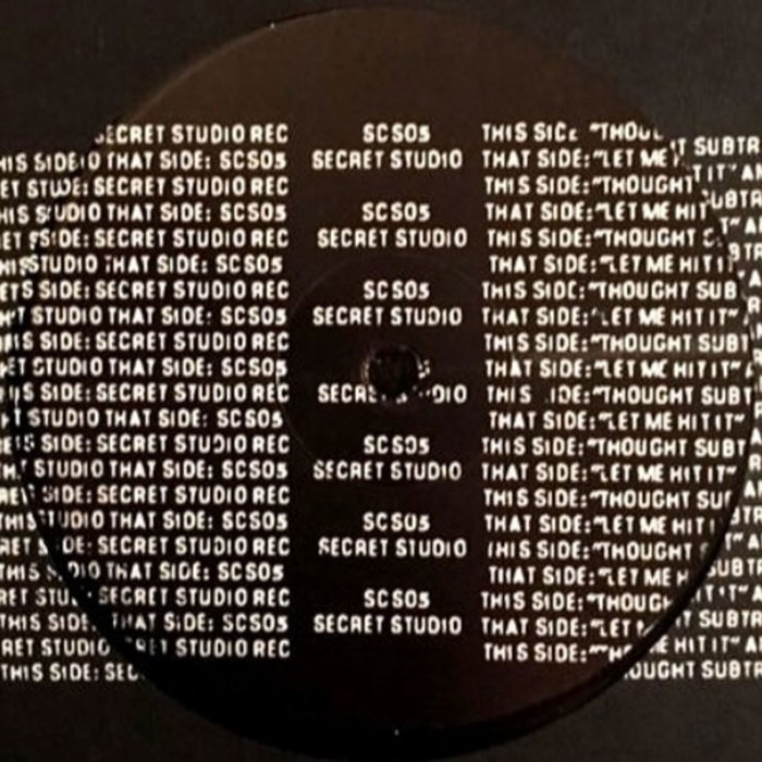 Secret Studio EP | SCS05 Screenprint | Sold out on Bandcamp | Secret Studio