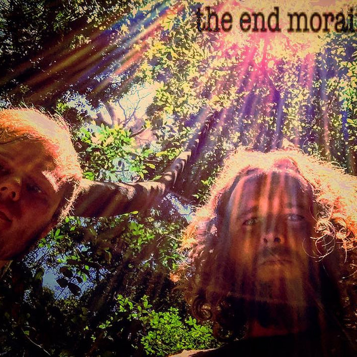 captured in view | the end moraine.