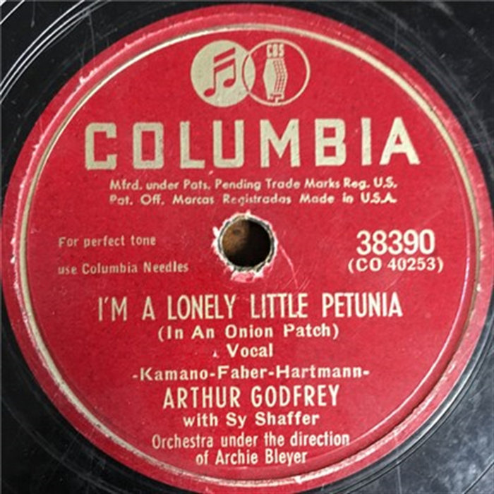 Little Guy Im A Lonely Little Petunia | Arthur Godfrey