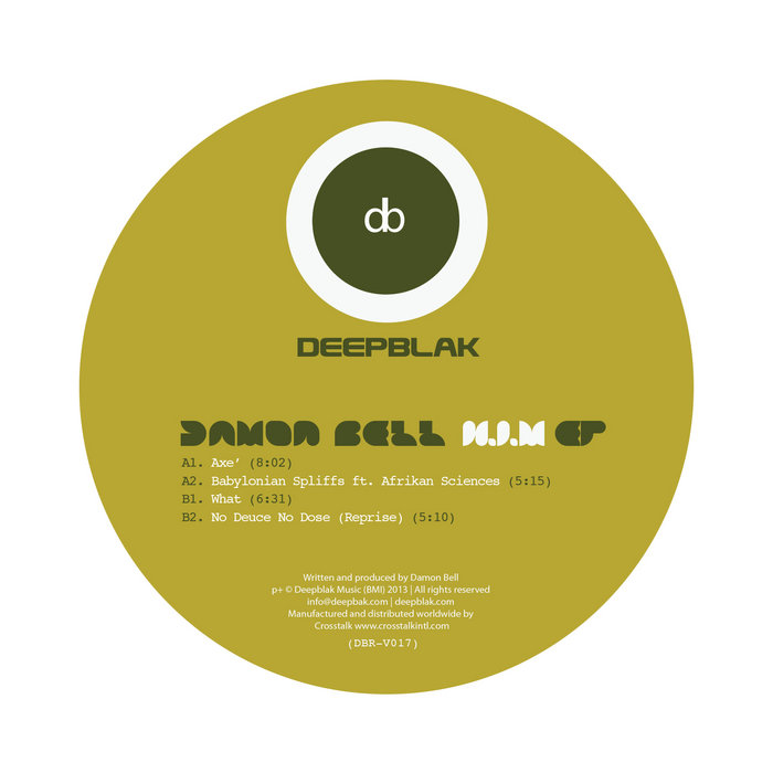 Damon Bell - H.I.M EP [DBR-V017] | Damon Bell | deepblak