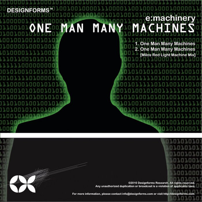 One Man Many Machines | E:Machinery | Designforms